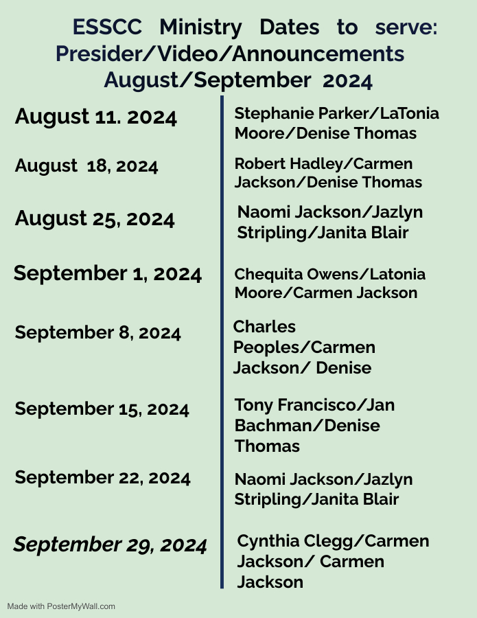 Home – ESSCC - ESSCC | EAST SIXTH STREET CHRISTIAN CHURCH